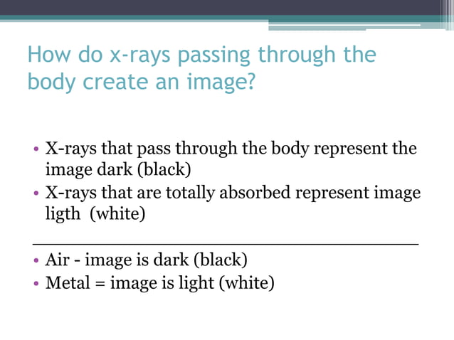 X-RAY BASICS | PPTX