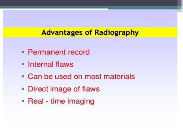X-RAY BASICS | PPTX