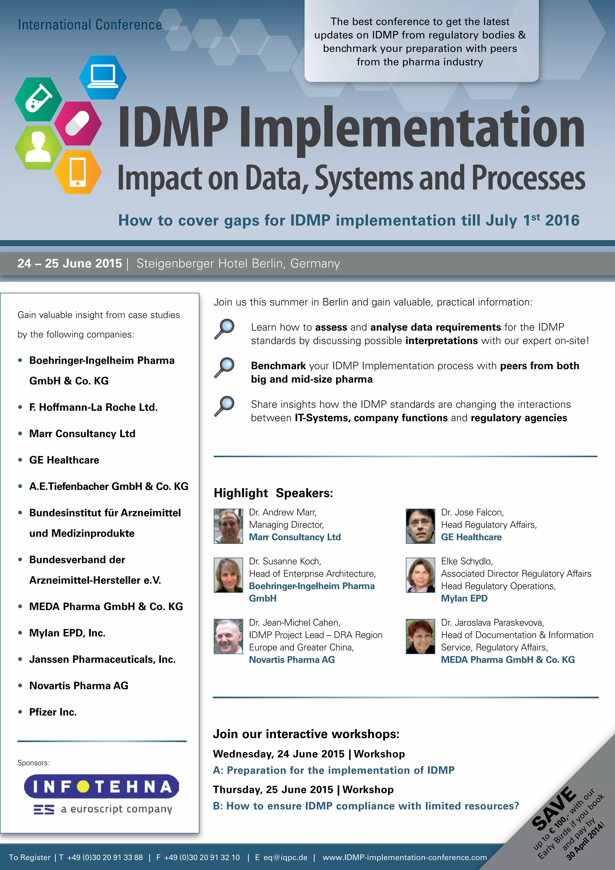 IDMP Implementation - Impact on Data, Systems and Processes. How to ...