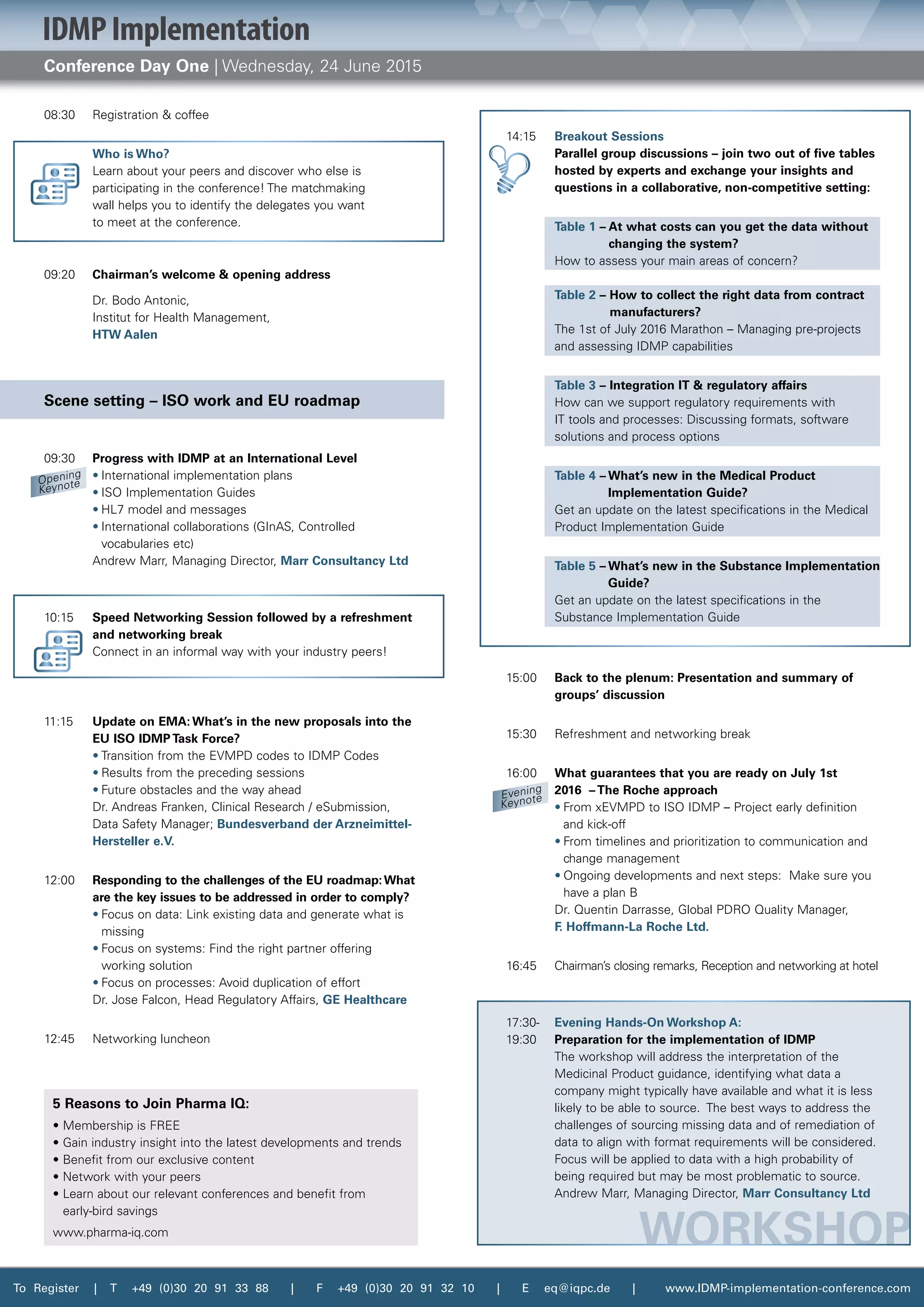 IDMP Implementation - Impact on Data, Systems and Processes. How to ...