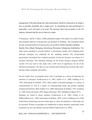 role-of-packaging-on-consumer-buying-behavior | DOC