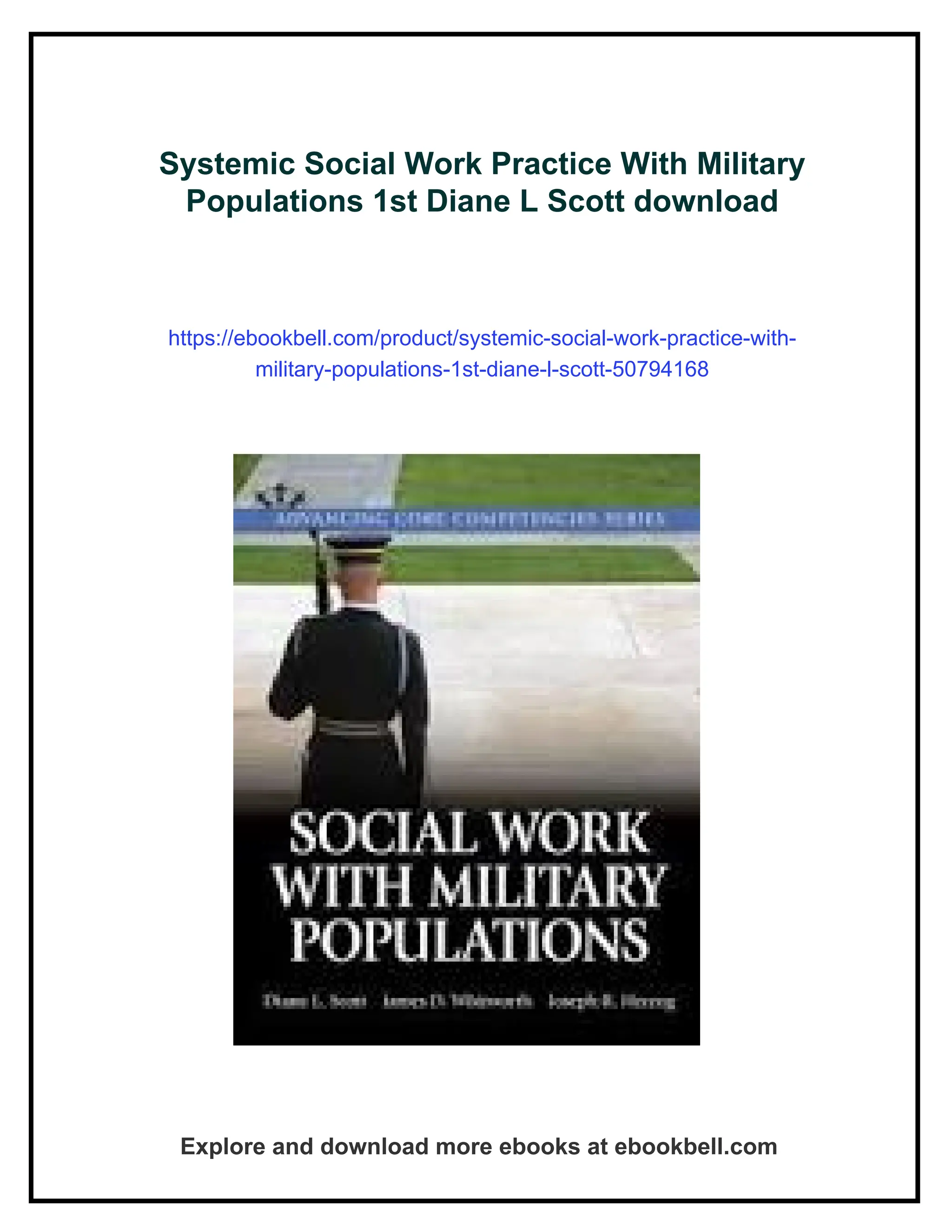 Systemic Social Work Practice With Military Populations 1st Diane L ...