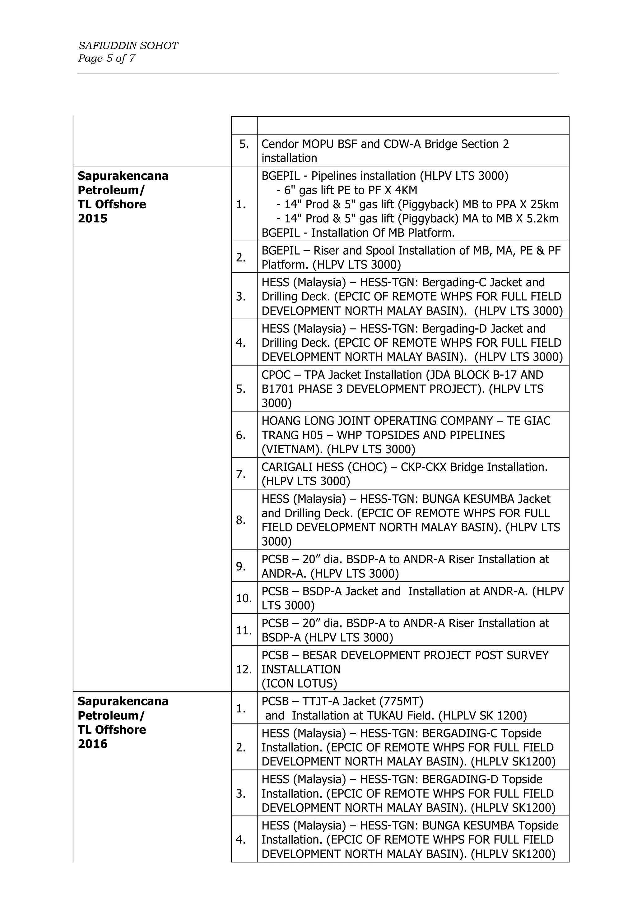 SAFIUDDIN SOHOT CV | PDF