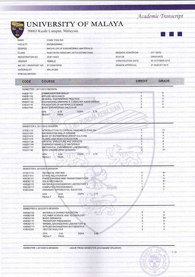Transcripts | PDF | Education industry | Industries