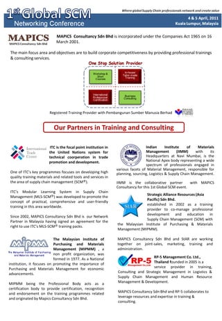 Mapics 1st Global SCM Conference 4&5 Apr2011 | PDF | Business Expos ...
