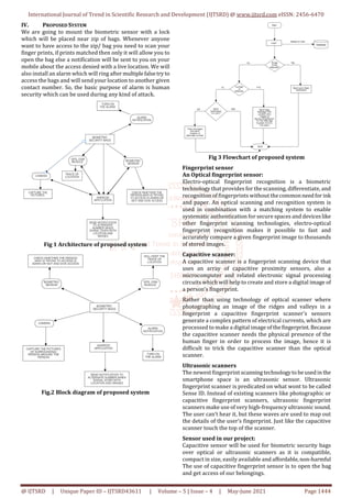 Biometric Security Bags | PDF