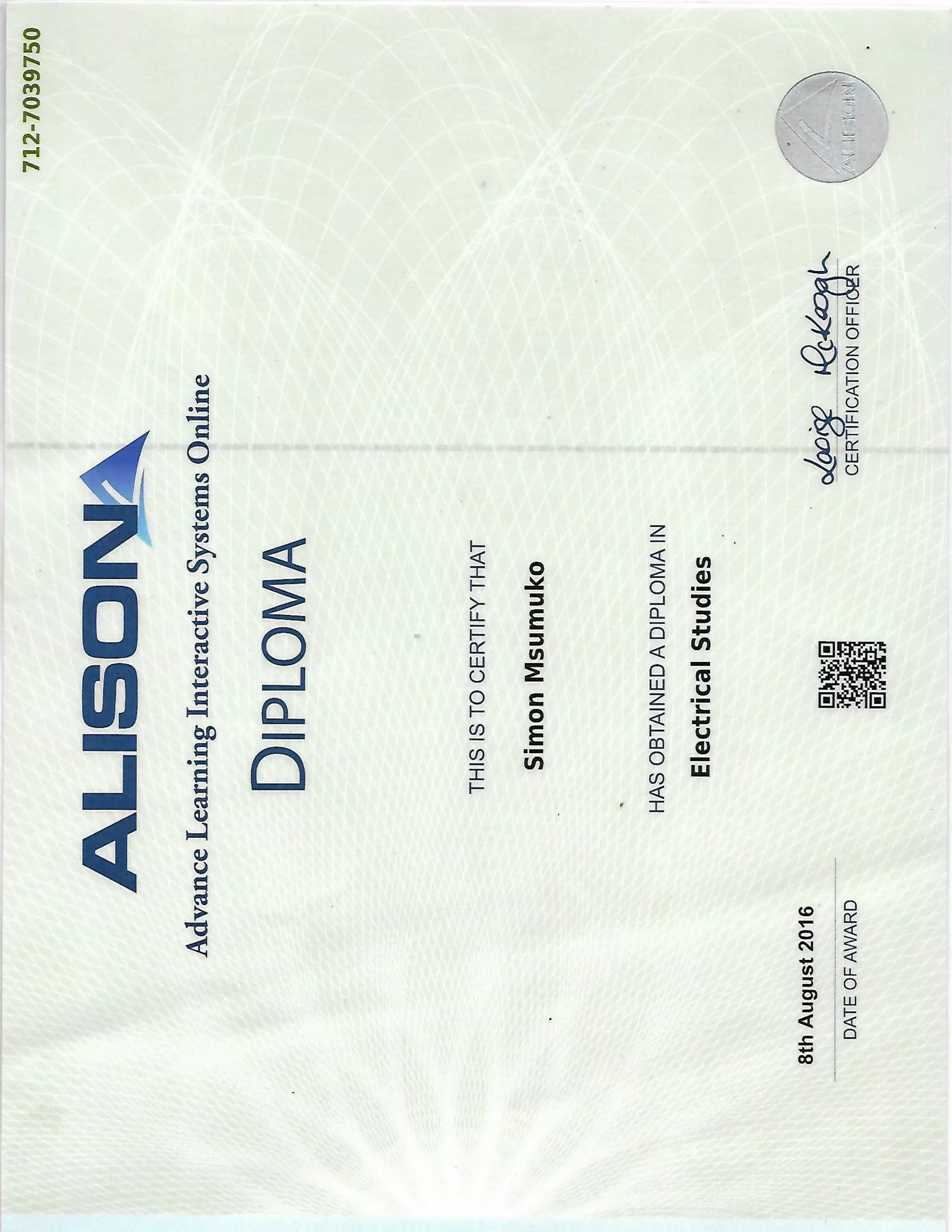 Diploma In Electrical Studies Pdf