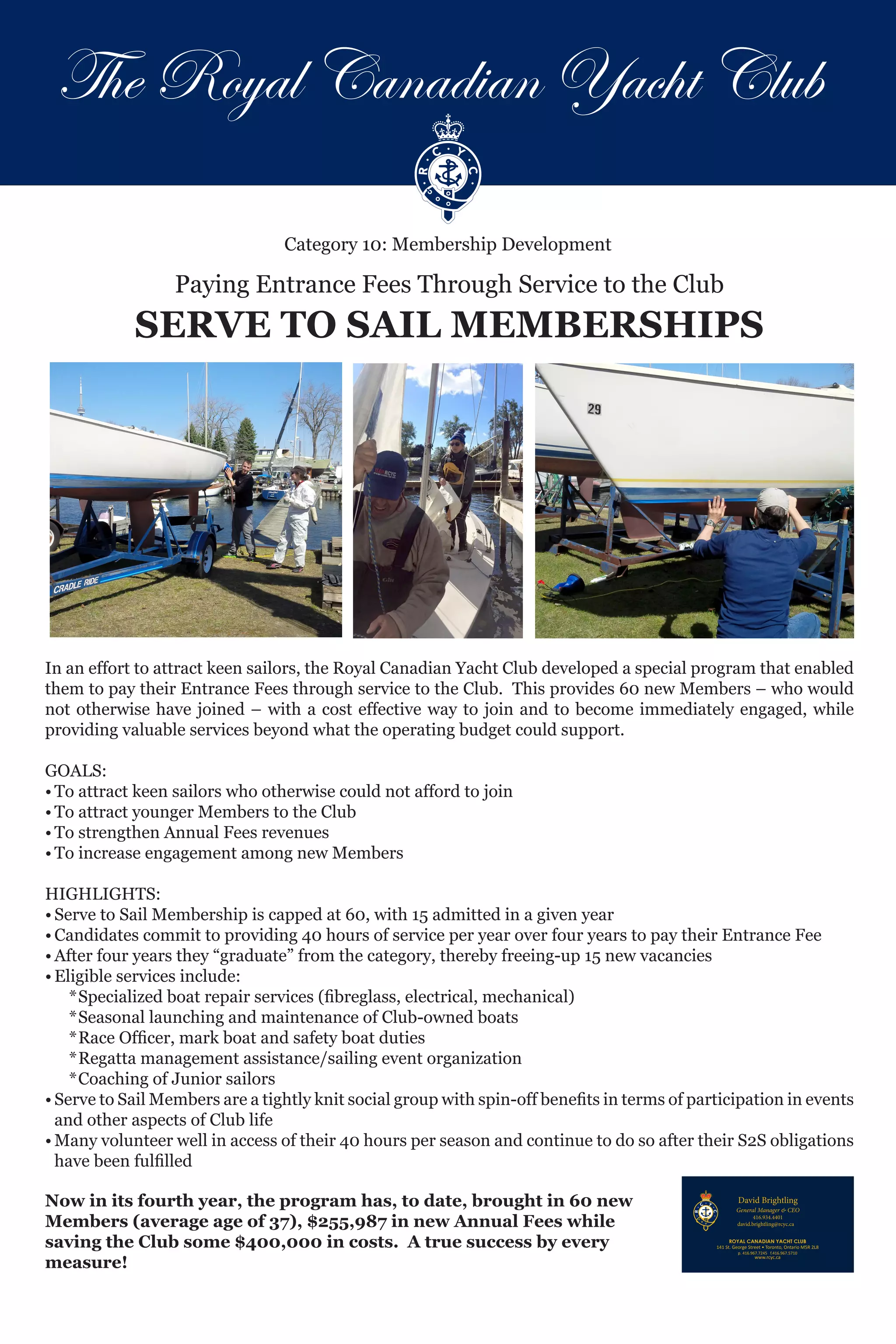 Serve to Sail | PDF