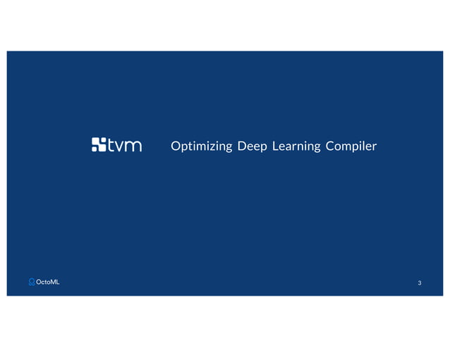 How to use Apache TVM to optimize your ML models | PDF