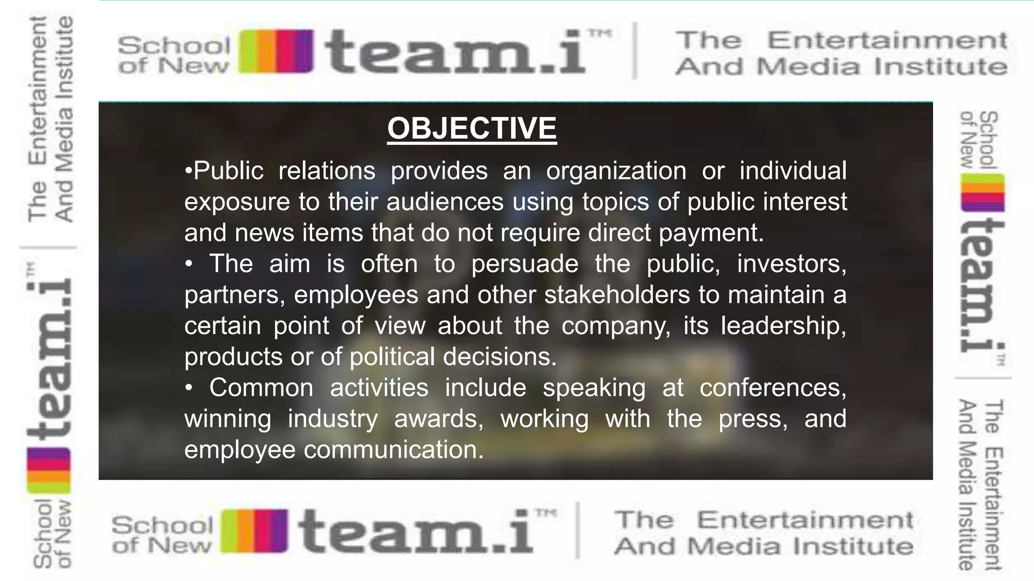 Public Relation | PPTX