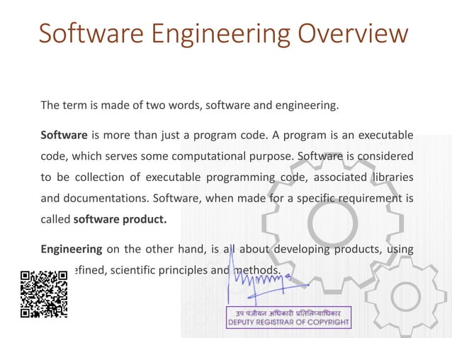 Software Engineering Overview | PDF