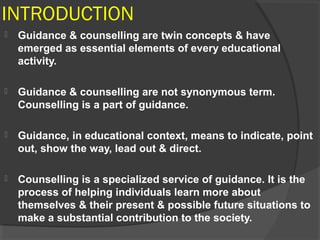 guidance-and-counseling | PPT