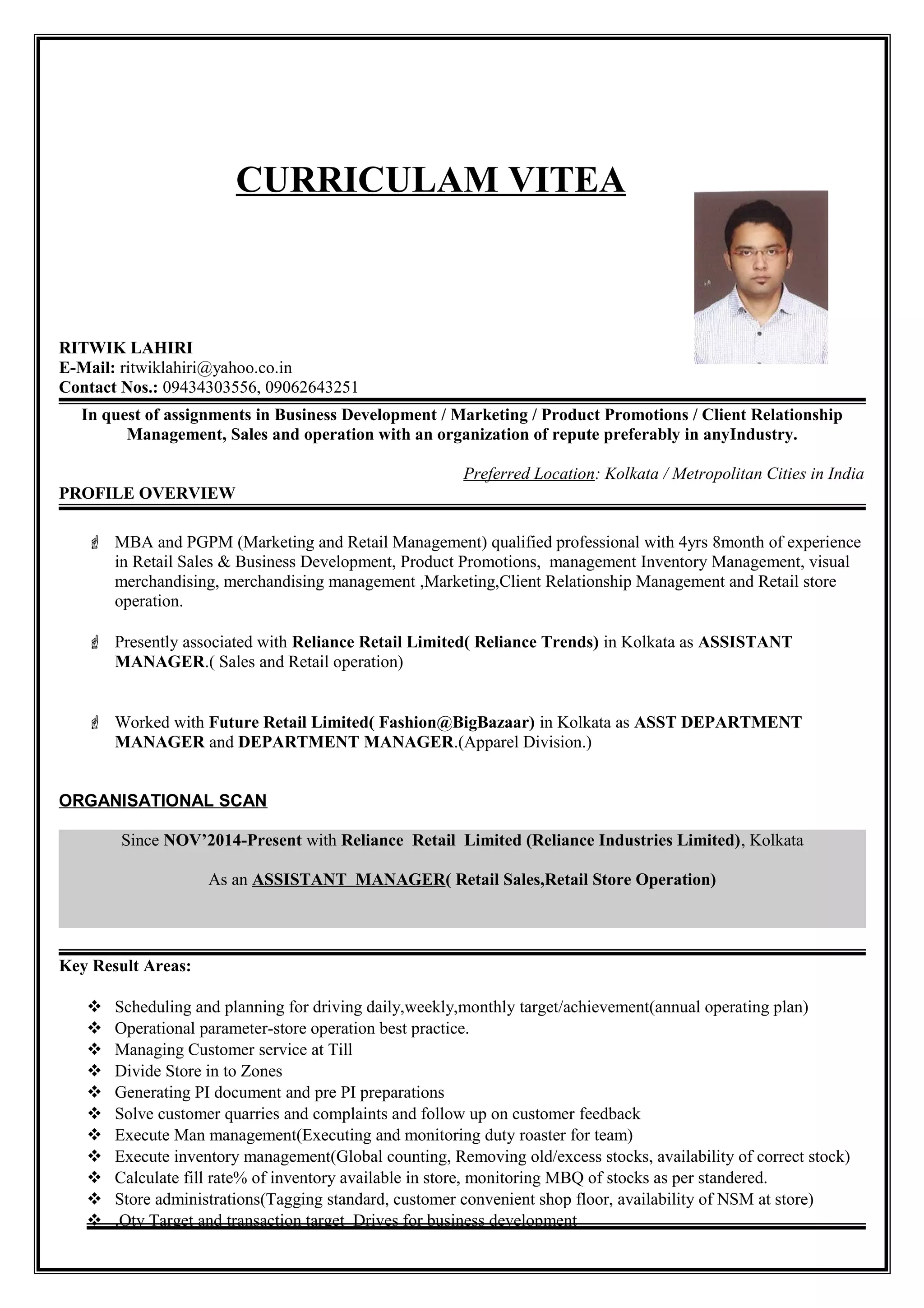 Official Resume | PDF