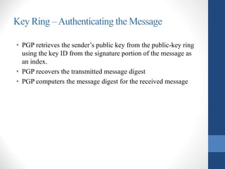 electronic mail security for authent.ppt