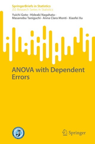 Anova With Dependent Errors Yuichi Goto Hideaki Nagahata Masanobu ...