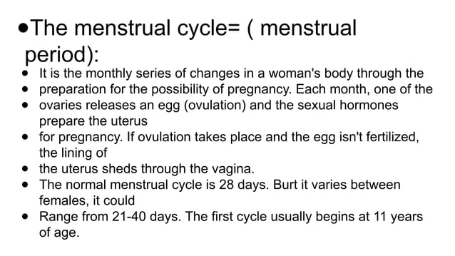 Anatomy and physiology of female internal reproductive system (uterus ...
