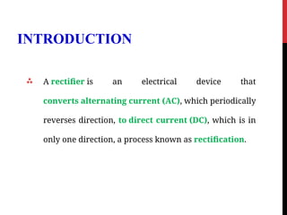 rectifier-ppt diode half full bridge . | PPT