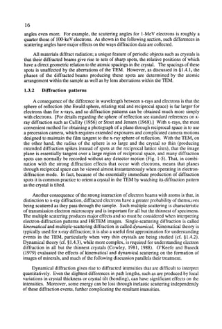 Minerals And Reactions At The Atomic Scale Transmission Electron ...