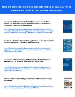 Applications Of Synchrotron Radiation In Lowtemperature Geochemistry ...