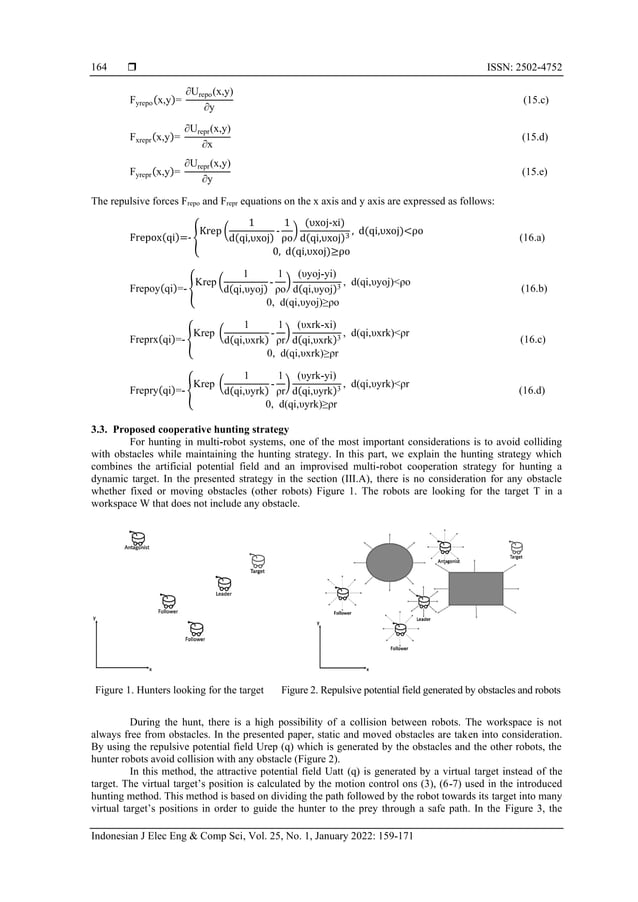 Hunting strategy for multi-robot based on wolf swarm algorithm and artificial potential field | PDF