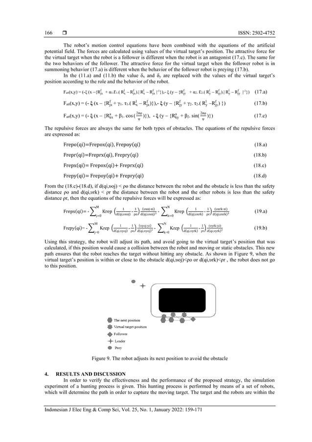 Hunting strategy for multi-robot based on wolf swarm algorithm and artificial potential field | PDF