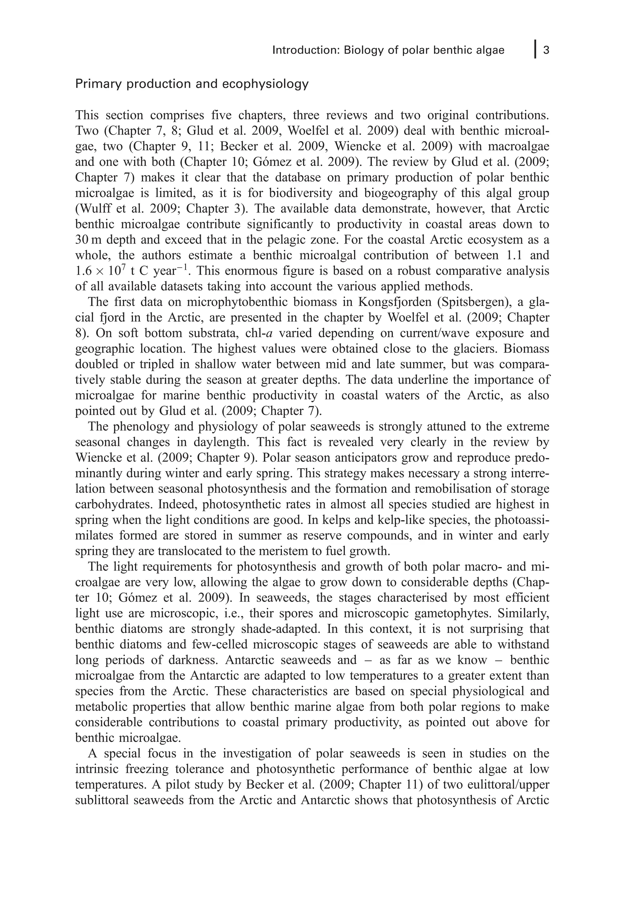 Biology Of Polar Benthic Algae Christian Wiencke Editor | PDF