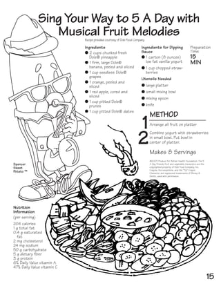 Fruits And Vegetables Coloring Book | PDF