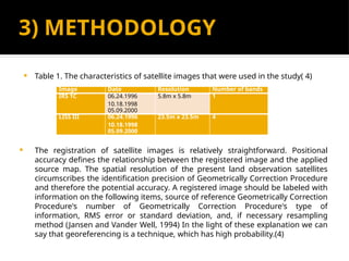 Remote sensing and geographic coordinate system | PPTX