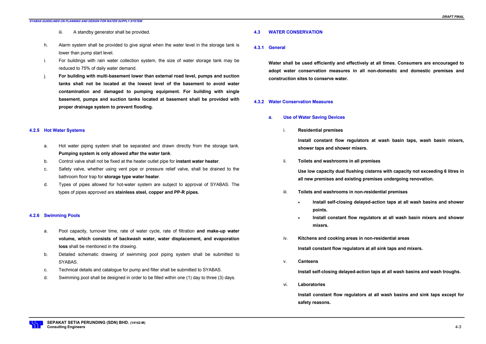 254681485-Syabas-Guideline and design for water supply system | PDF
