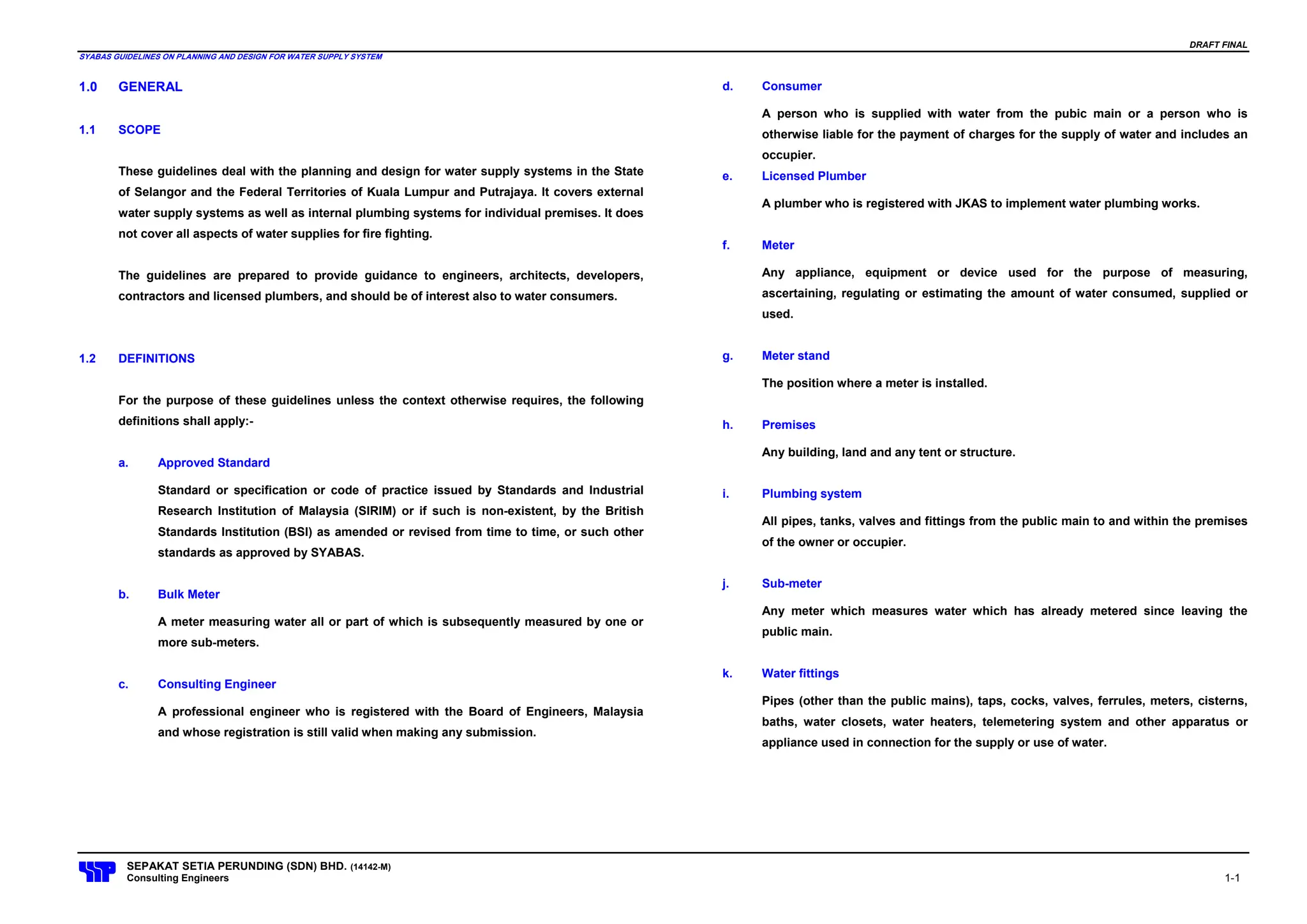 254681485-Syabas-Guideline and design for water supply system | PDF