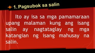 Mga hakbang sa Pagsasalin | PPTX