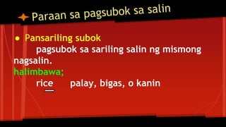 Mga hakbang sa Pagsasalin | PPTX