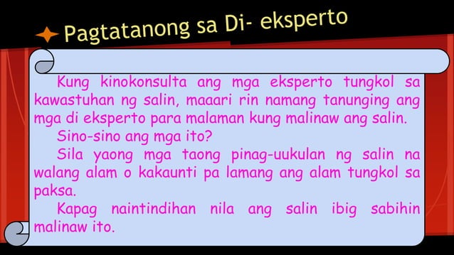 Mga hakbang sa Pagsasalin | PPTX