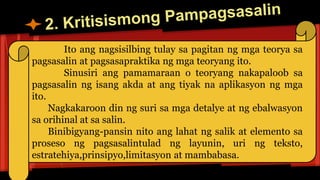Mga hakbang sa Pagsasalin | PPTX