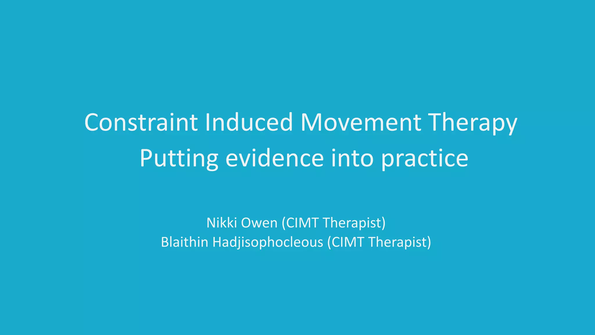 ACPIN Presentation | PPT