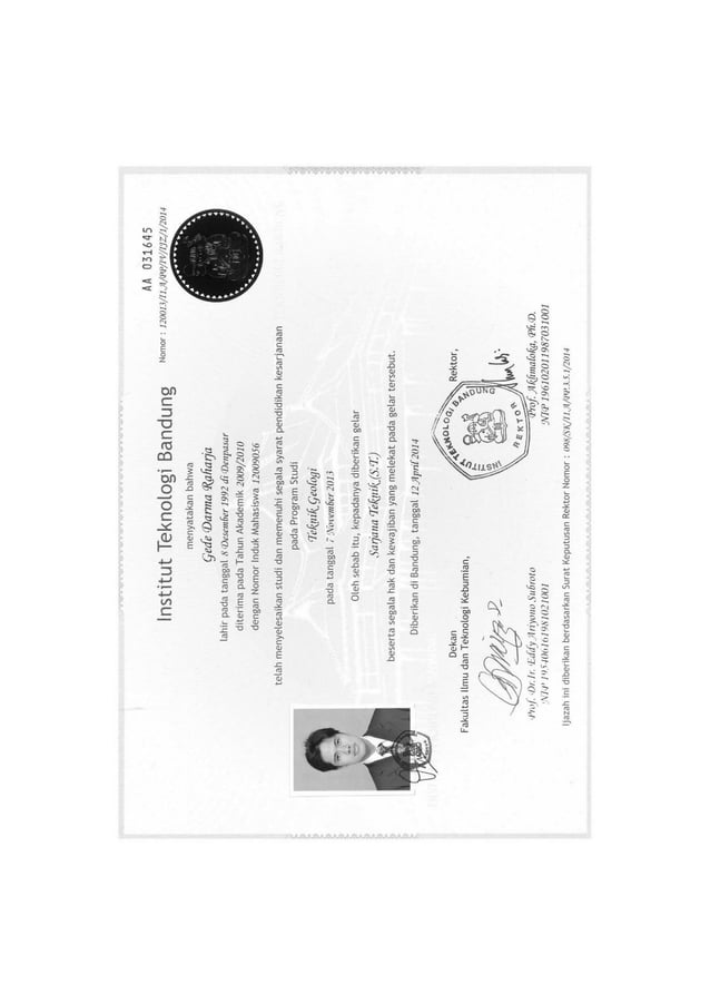 Bachelor Degree Transcript and Certificate | PDF