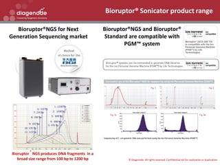 Diagenode Epigentic Solutions | PPT