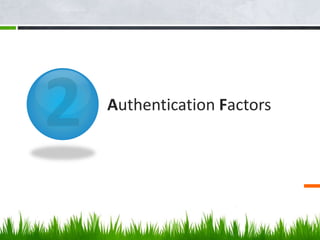 Seminar-Two Factor Authentication | PPTX