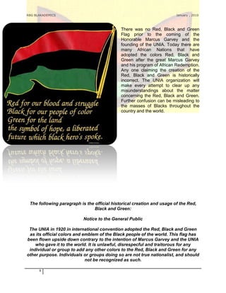 Lessons from The Honorable Marcus Mosiah Garvey | PDF