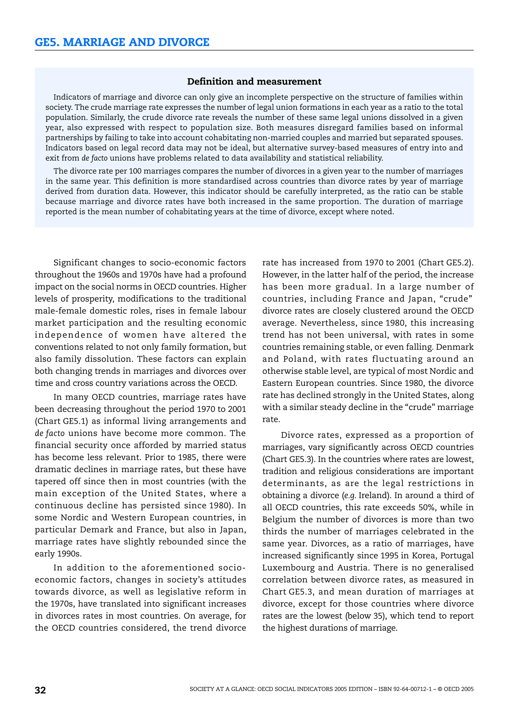 Society at a Glance OECD Social Indicators Oecd | PDF