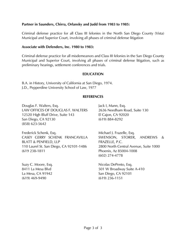 Orlansky, Gary Atty at Law updated | PDF | Legal Services Industry ...