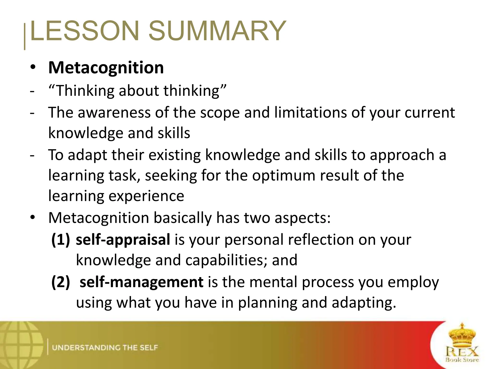 Understanding the Self - Chapter 3.pptx