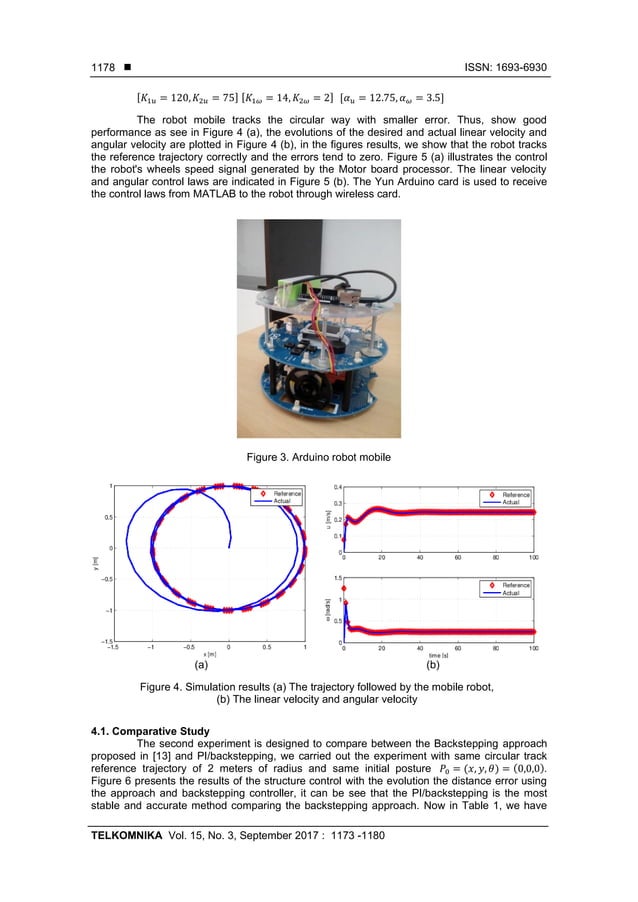 Integral Backstepping Approach for Mobile Robot Control | PDF