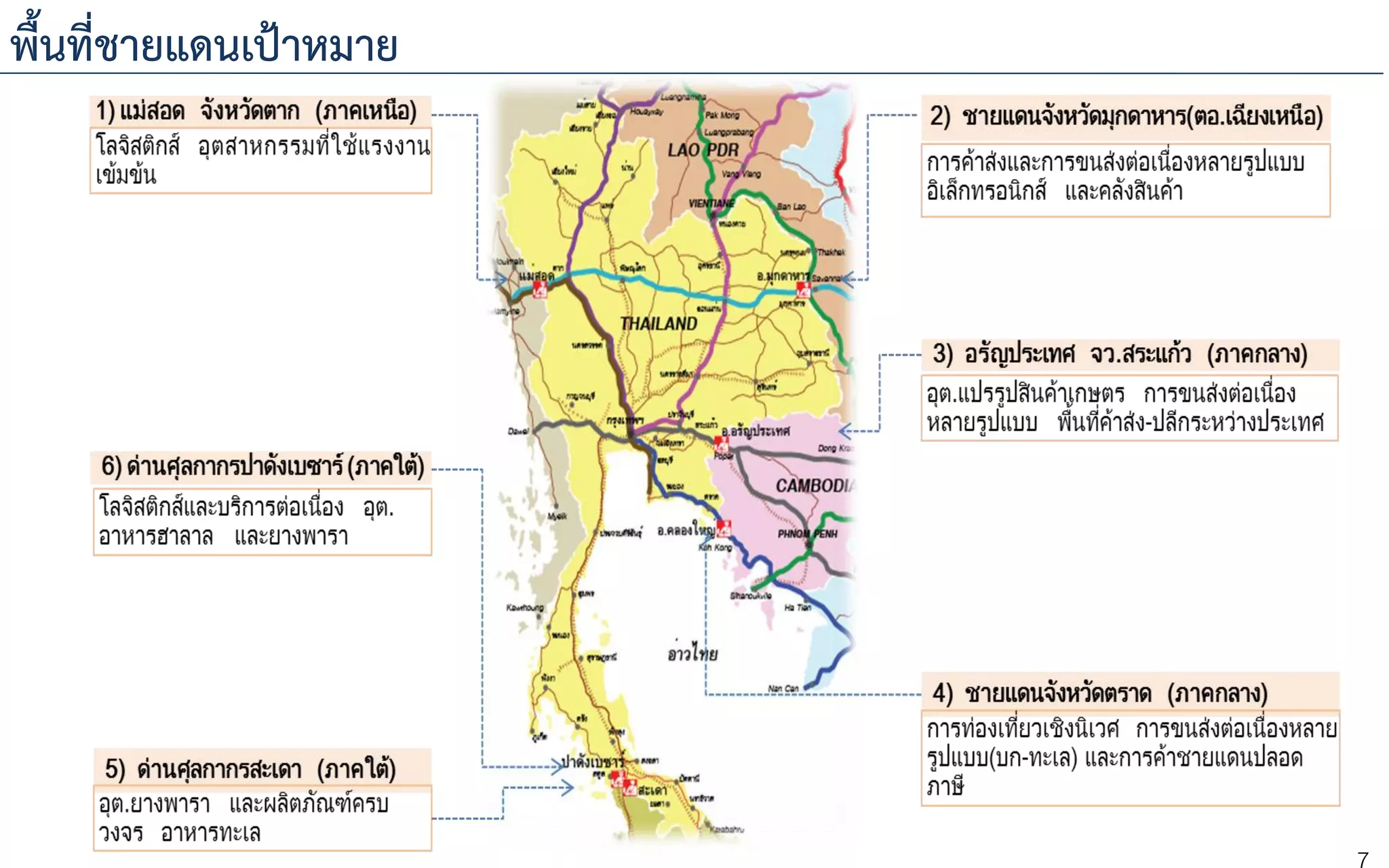 เขตพัฒนาเศรษฐกิจพิเศษ 2557 2558 | PPT