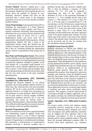 A Review on Various Techniques Used for Economic Load Dispatch in Power System | PDF