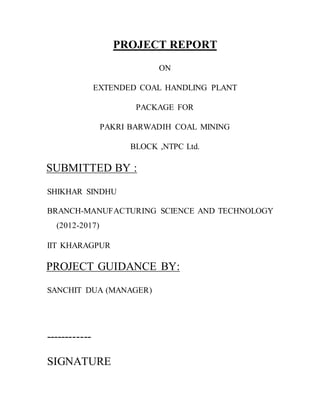 Coal Mining Project Report | PDF