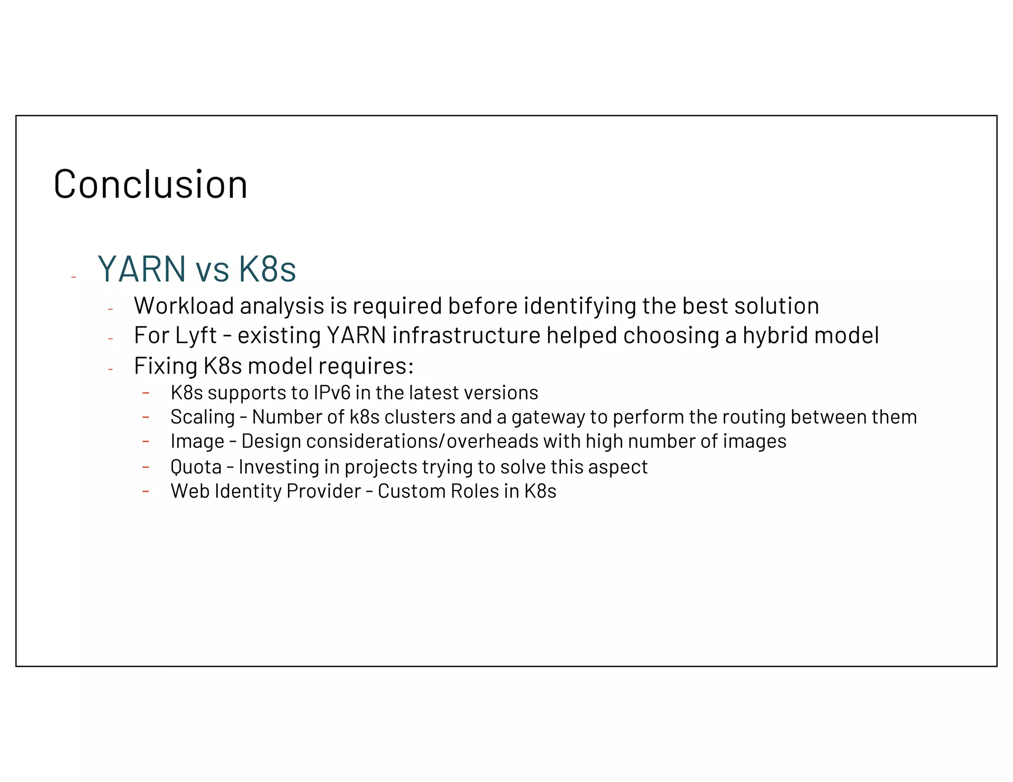 Hybrid Apache Spark Architecture with YARN and Kubernetes | PDF | Cloud ...