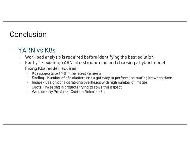 Hybrid Apache Spark Architecture with YARN and Kubernetes | PPT Hybrid Apache Spark Architecture with YARN and Kubernetes | PPT