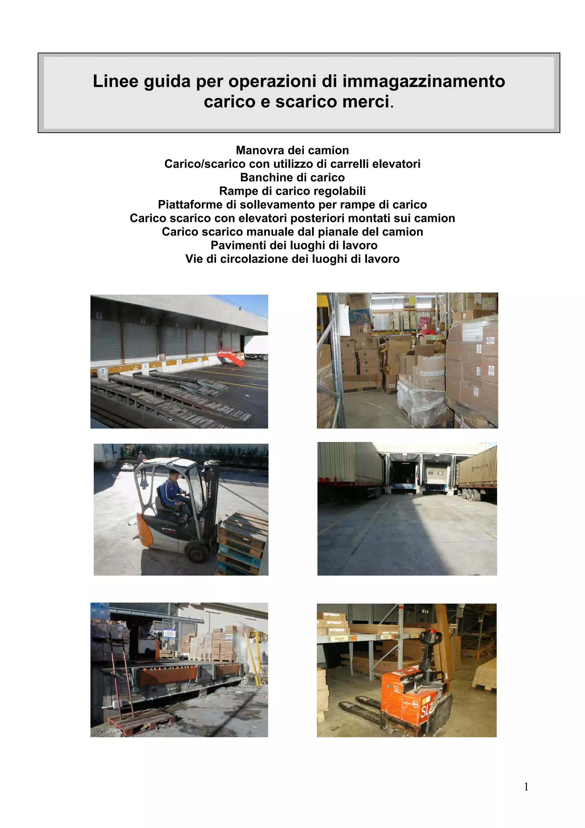 256 linee guida-carico_scarico_merci | PDF