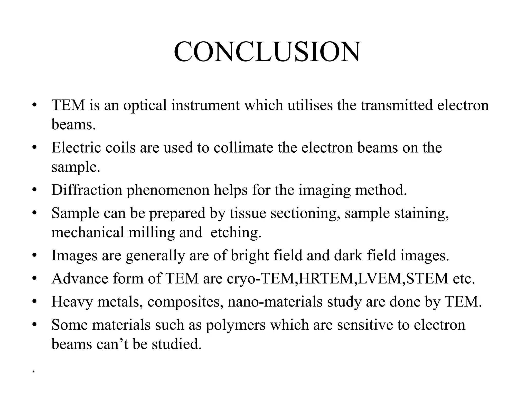 INTRODUCTION TO TEM (TEM-James Hillier and Albert prebus(1938)at ...